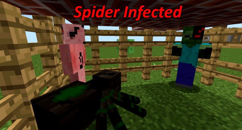Spider Infected Mod | MCreator